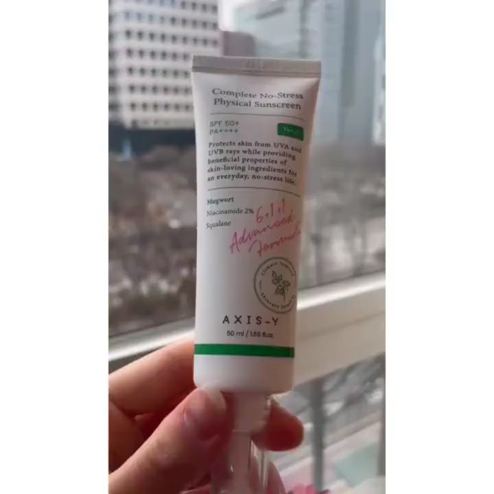AXIS - Y Complete No Stress Physical Sunscreen V3 ( NEW ) SPF50+ PA ...