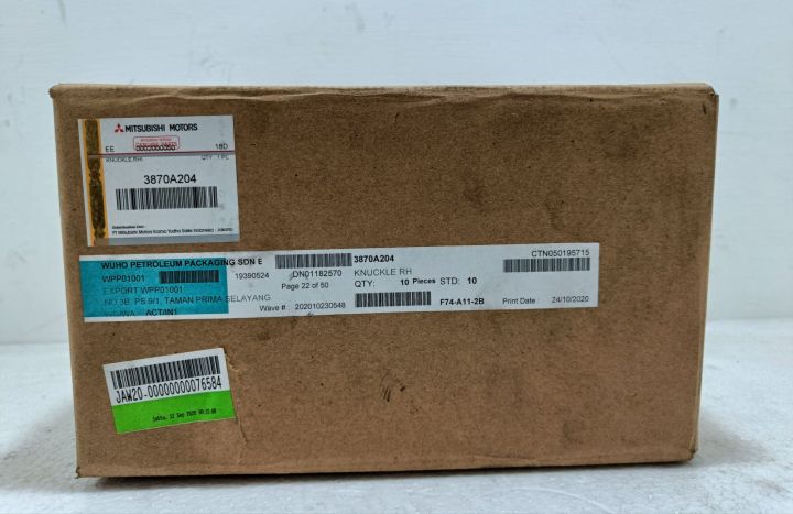 Mitsubishi Xpander knuckle RH- Genuine Mitsubishi Auto parts - 3870a204 ...