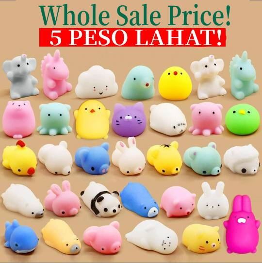 Mini Animal Squishy Toys Cute Squeeze Ball Toys Fidget Toys Pinch ...