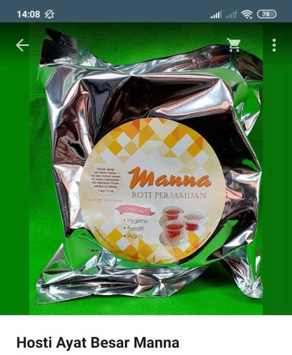 roti perjamuan kudus hosti ayat manna | Lazada Indonesia