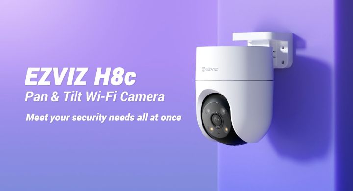 EZVIZ H8C 4MP Wifi Camera 360°Pan/Tilt Security Camera Outdoor ...