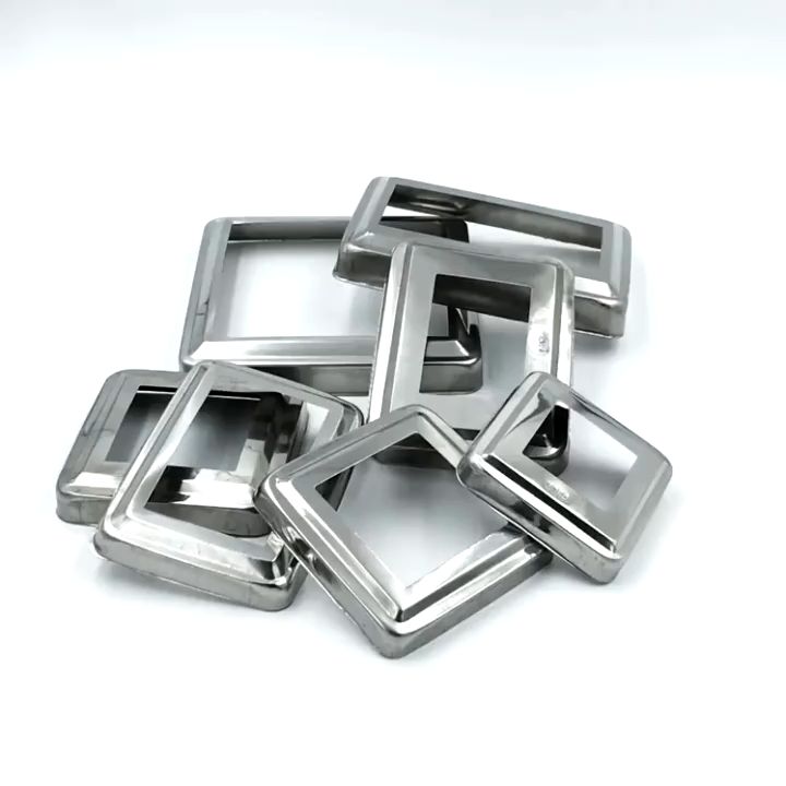 Stainless Foot Cover Square Tube Cover Rectangular Tube Cover Stainless ...