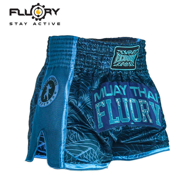 Fluory Fire Base Thai Boxing Shorts Adult Professional Boxing Sanda ...