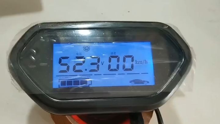 ĐỒNG HỒ LCD XE ĐẠP ĐIỆN XE MÁY ĐIỆN 48-72V | Lazada.vn