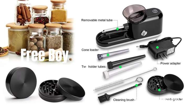 Free Boy Upgraded Electric Cones Rolling Machine Automatic Cone Loader ...