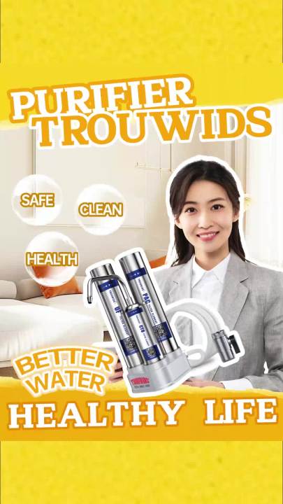 TROUWIDS Alkaline Water Filter System Ultrafiltration Water Purifier ...