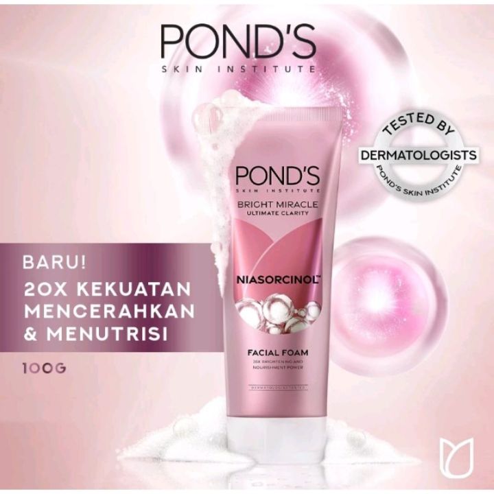 Ponds Bright Miracle Niasorcinol Facial Foam Serum 10x Glow | Lazada ...