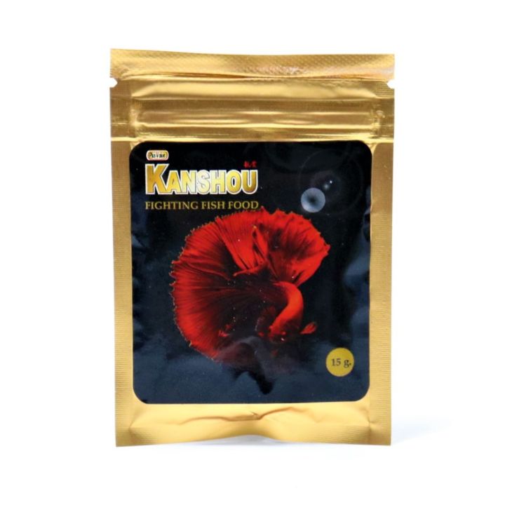 อาหารปลากัด KANSHOU FIGHTING FISH FOOD สำหรับ ปลากัด ทุกสายพันธุ์ ขนาด ...