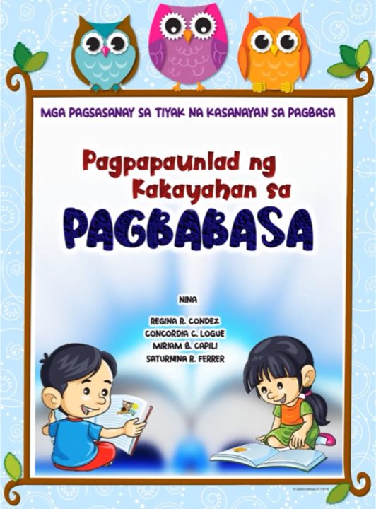 Pagpapaunlad ng Kakayahan sa Pagbabasa (44 pages) free bookbind | Lazada PH