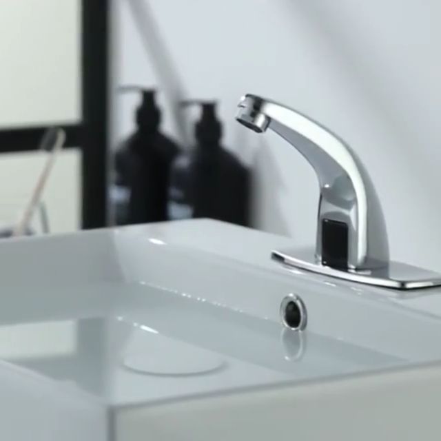Flusso Kran Sensor Otomatis Wastafel Keran Cuci Tangan Sink KWT / Kran ...