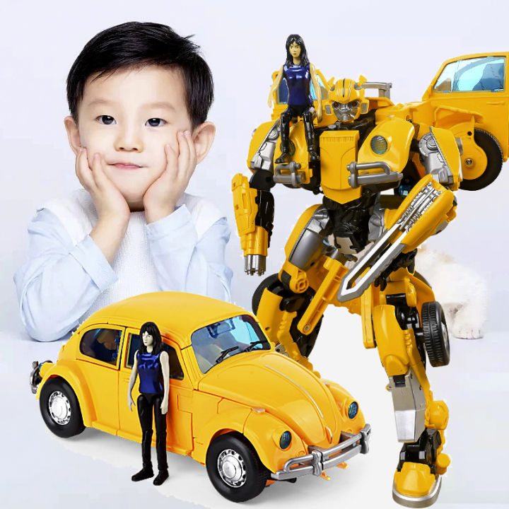 Bumblebee Deformation Car Robot Optimus Beetle Toy Beetle Boy Fit King ...