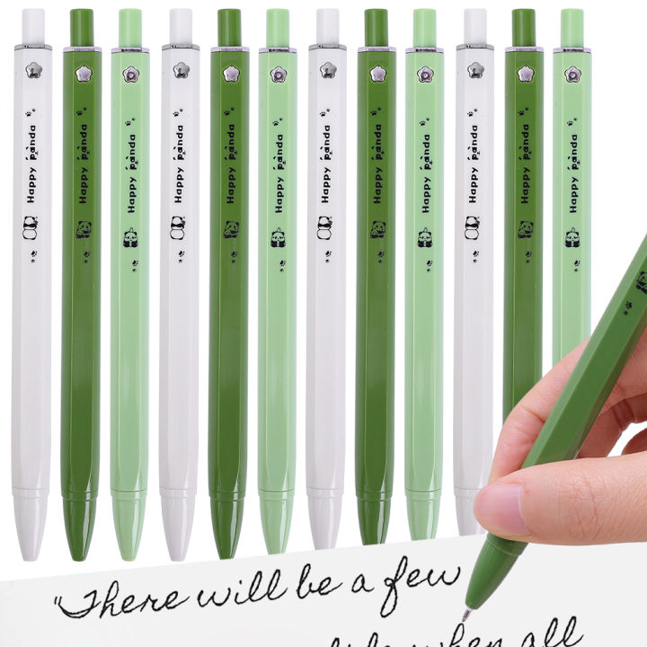 1/3 chiếc bút mực bút bi màu đen gấu trúc dễ thương Bút mực nước ép 0 ...