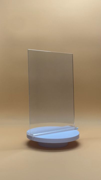 FMP A6/A4 Acrylic Stand Double Sided Menu Holder Display Stand for ...