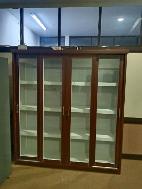 lemari buku minimalis uk 1,80 x 2,00 | Lazada Indonesia