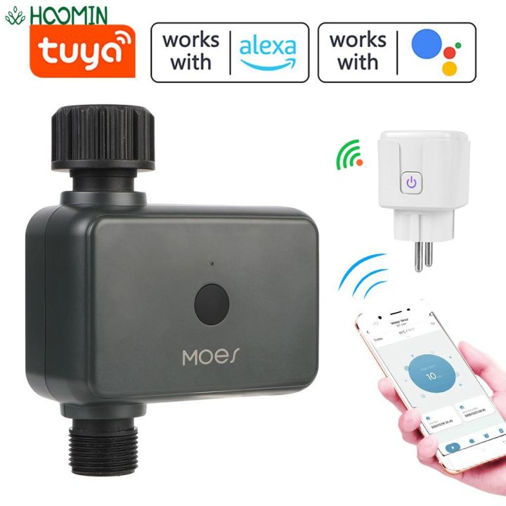 Watering Timer Electronic Automatic Watering Battery Operated Smart Alexa WiFi Tuya Bluetooth ...