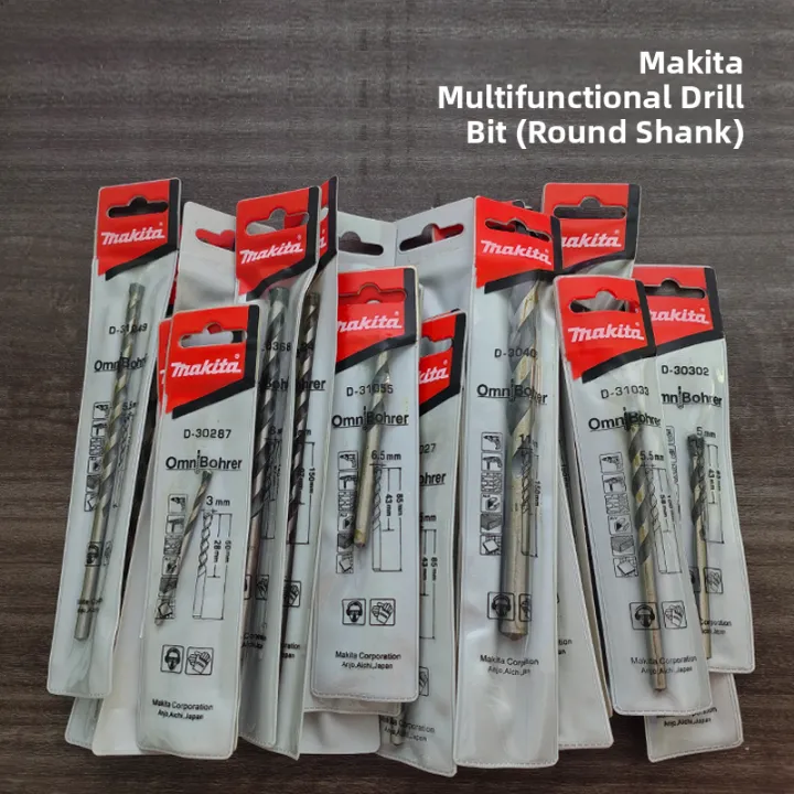 Makita round Handle Multi-Function Drill Bit Hard Alloy Impact Drill ...