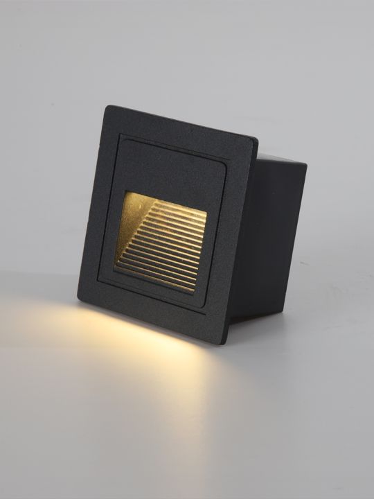 Led Footlight Embedded Courtesy Lamp Sensor Corner Lamp Outdoor Stair ...
