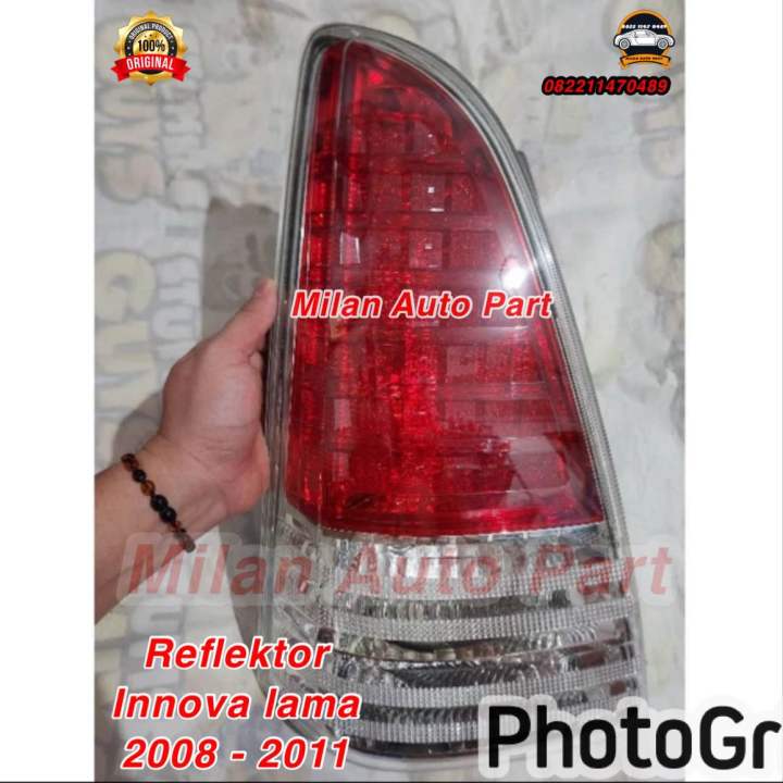 Stoplamp reflektor lampu belakang Innova lama old 2008 2009 2010 2011 ...
