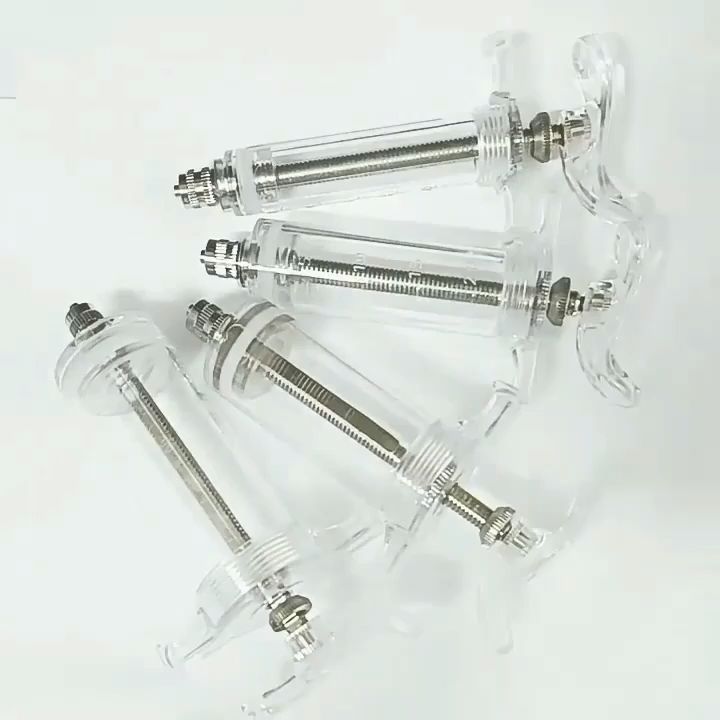 Fiber Glass Syringe Heavy Duty Injection with Stainless Oral Drencher ...