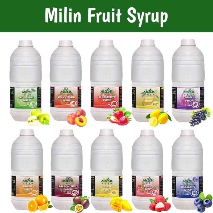 Fruit Syrup Millin 2.5kg For Milk Tea / Fruit Tea | Lazada PH