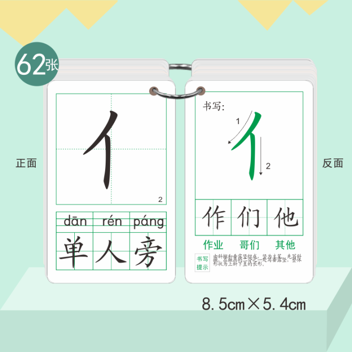 Radical Understanding Card Elementary School Student Chinese Character ...
