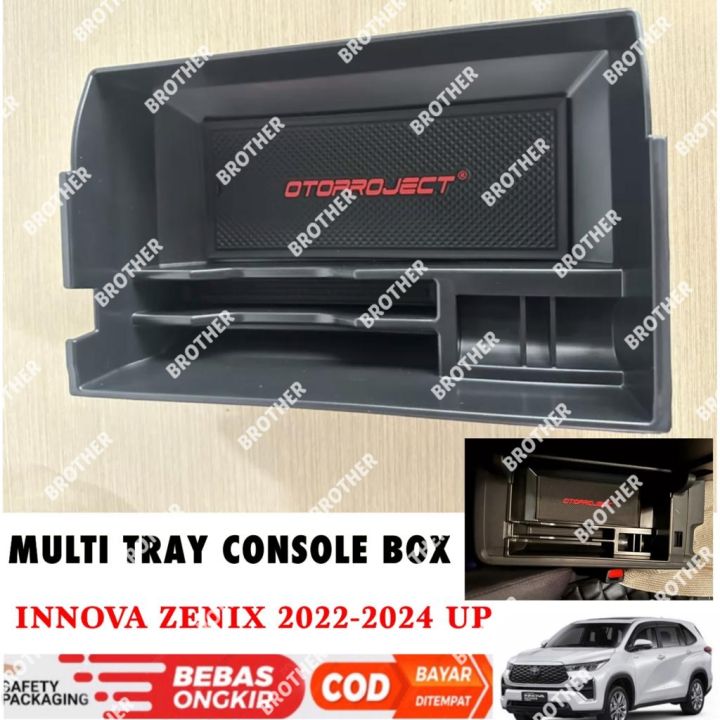 Multi Tray Console Mobil Innova Zenix 2022 2024 2025 Hitam | Lazada ...
