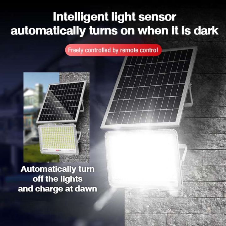 1000W Solar Light Outdoor Lighting Solar Spotlight Lampu Solar IP67 ...