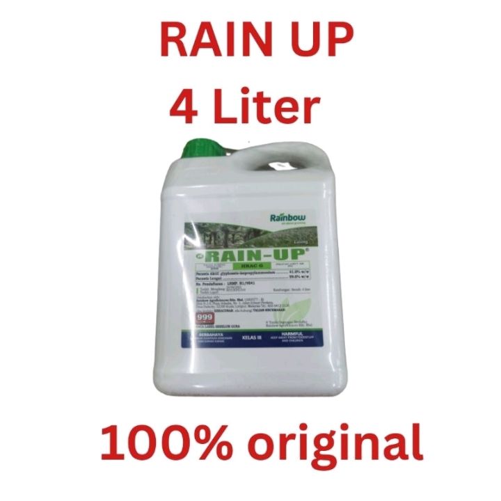 RAIN UP 4 Liter Glyphosate 41% (Sama Fungsi ECOMAX TYPHOON KEN UP ...