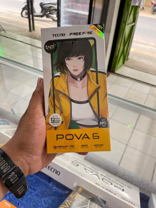 Tecno Pova 6 Amoled DcellN | Lazada Indonesia