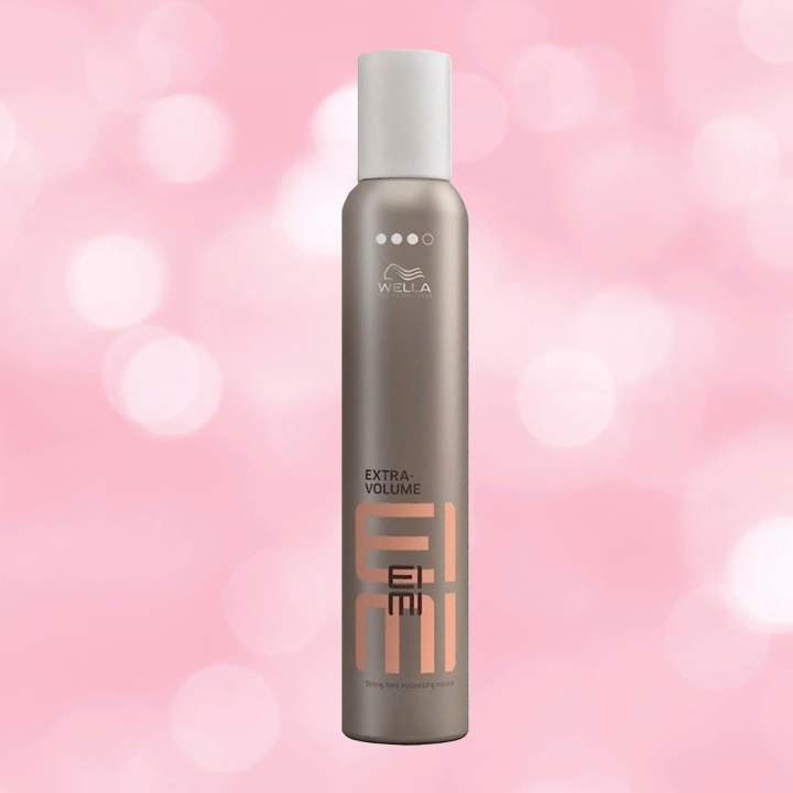 WELLA EXTRA VOLUME 300 ML.มูสจัดแต่งทรงผมให้ดูมีวอลุ่มช่วยปกป้องไม่ให้ ...