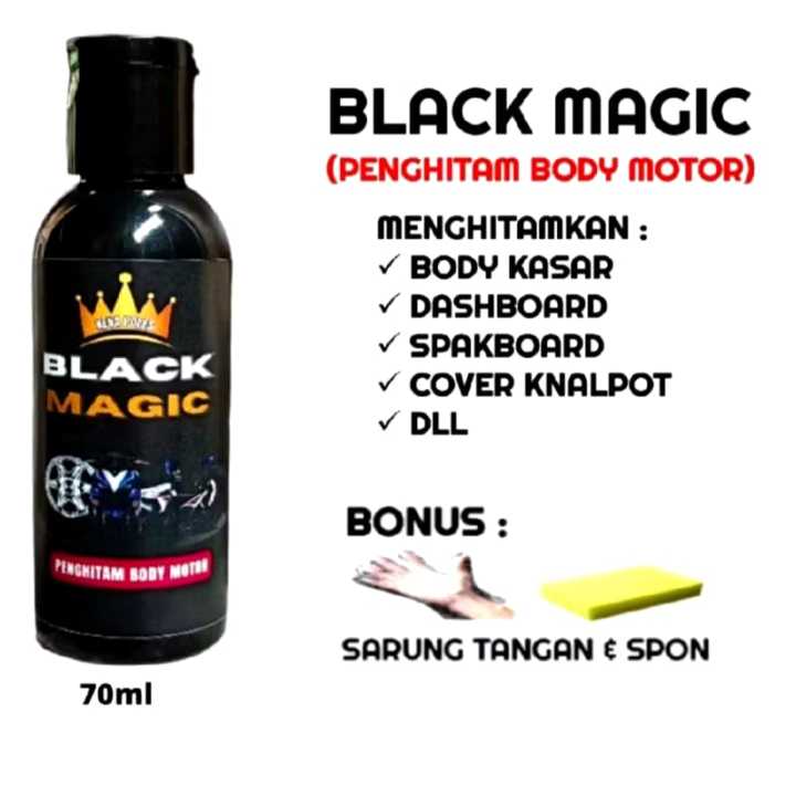 BLACK MAGIK PENGHITAM BODY MOTOR MURAH | Lazada Indonesia