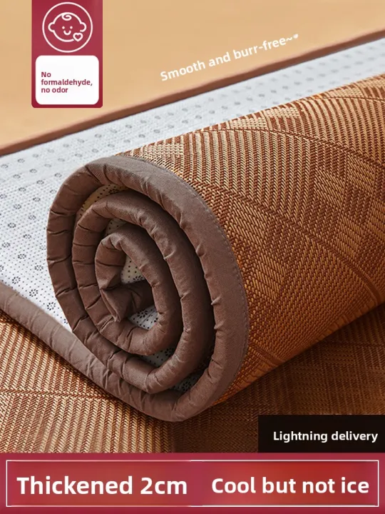 YANYANGTIAN | Foldable Thick Bamboo and Cool Bedding Mat | Lazada PH