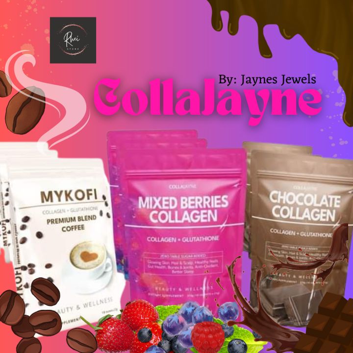 *ON HAND* COLLAJAYNE Mixberries, Mykofi and Chocolate collagen | Lazada PH