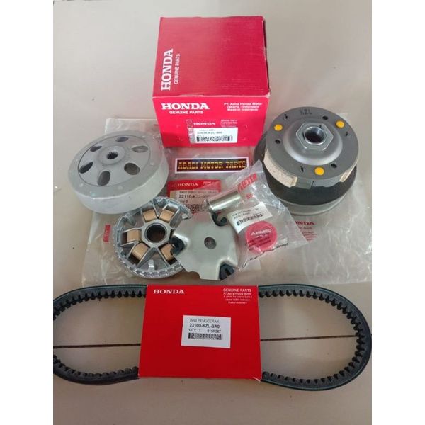 FULL SET PAKET CVT BEAT FI/SCOOPY FI/CPACY FI/VARIO 110 FI/KODE KZL/K25 ...