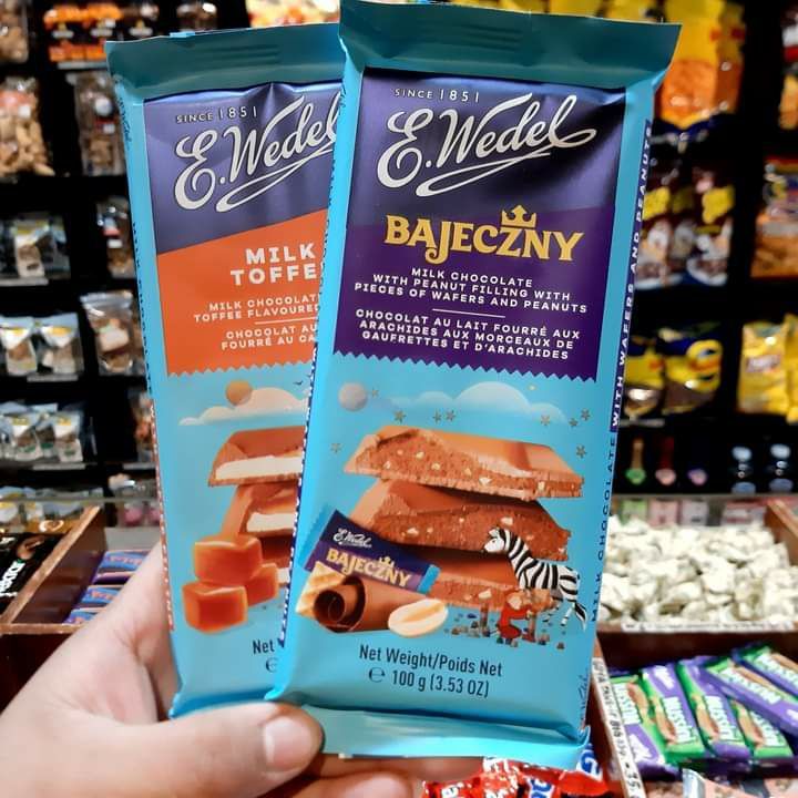 E Wedel Chocolate Bar 100g 1x | Lazada PH