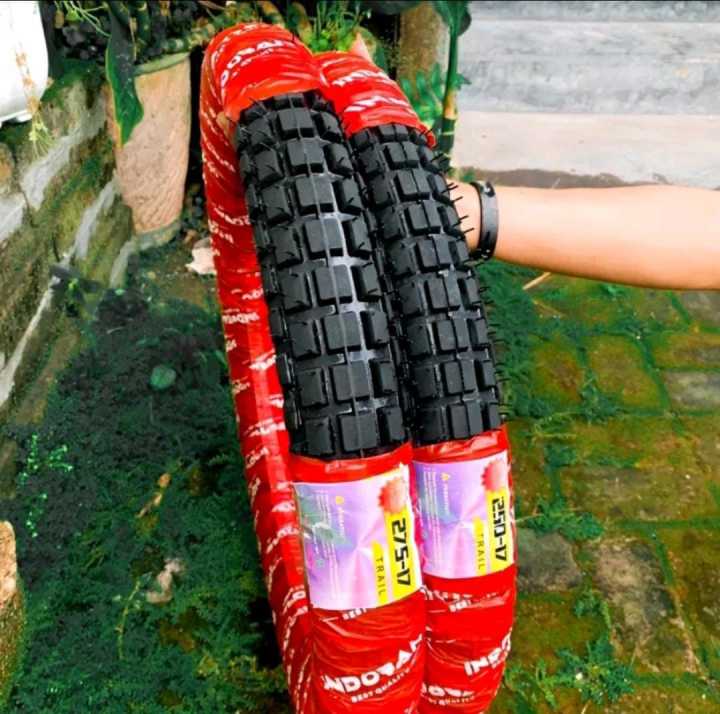 ban trail depan belakang ukuran 250-17 dan 275-17 ban supra revo vega ...