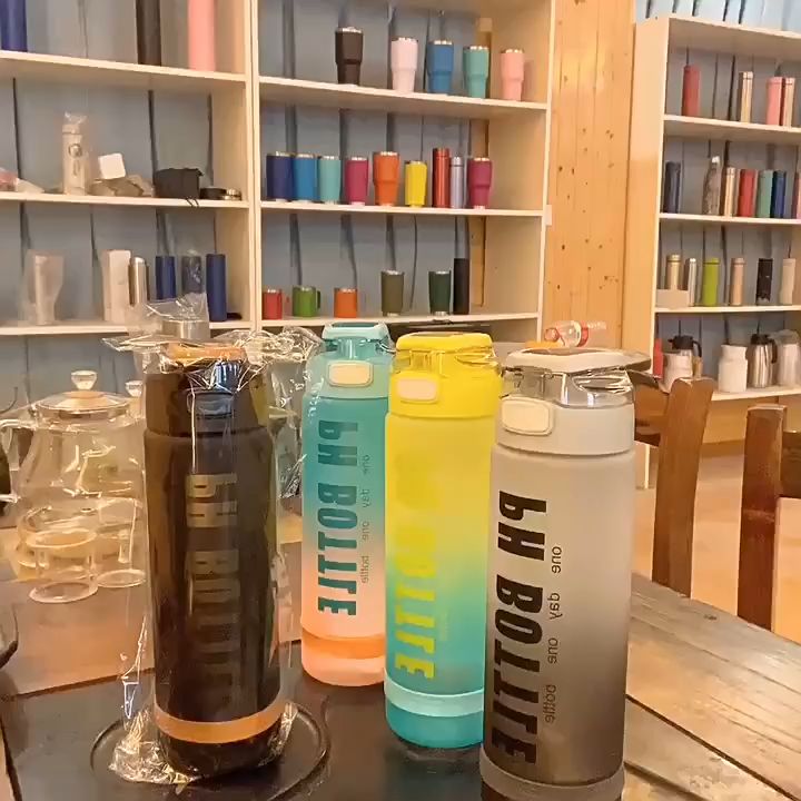 HOME COMFORT botol minuman aesthetic 1 liter lucu botol minum anak tk ...