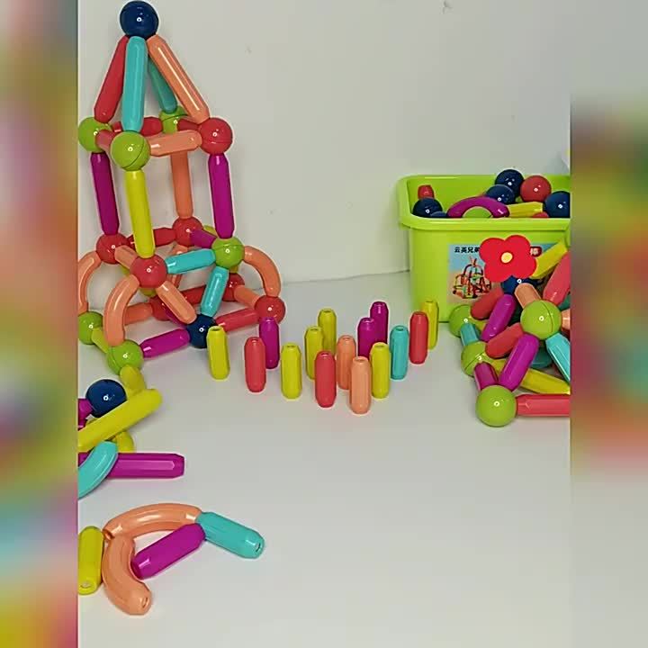 (Original) Children's Transformable Magnetic Stick Set Magnetic ...