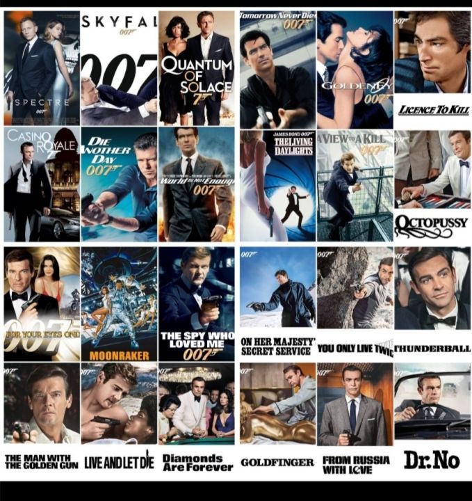 USB flash drive หนังดัง james bond 007 รวม 25 ภาค ภาพชัดHD master เสียง ...