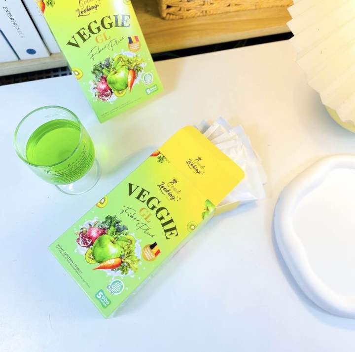 Veggie GL Fiber 1 กล่องมี 5 ซอง | Lazada.co.th