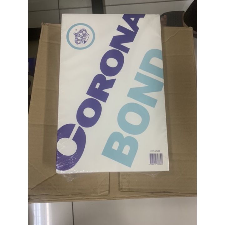 Corona Bond / Typewriting paper s16 (1 Ream - 500pieces) | Lazada PH