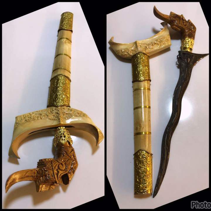 KERIS HULU TANJUNG PENDOK GOLD MEWAH | Lazada