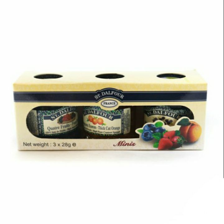 ST. DALFOUR FRUIT SPREAD / JAM MINI 3 X 28GM | Lazada
