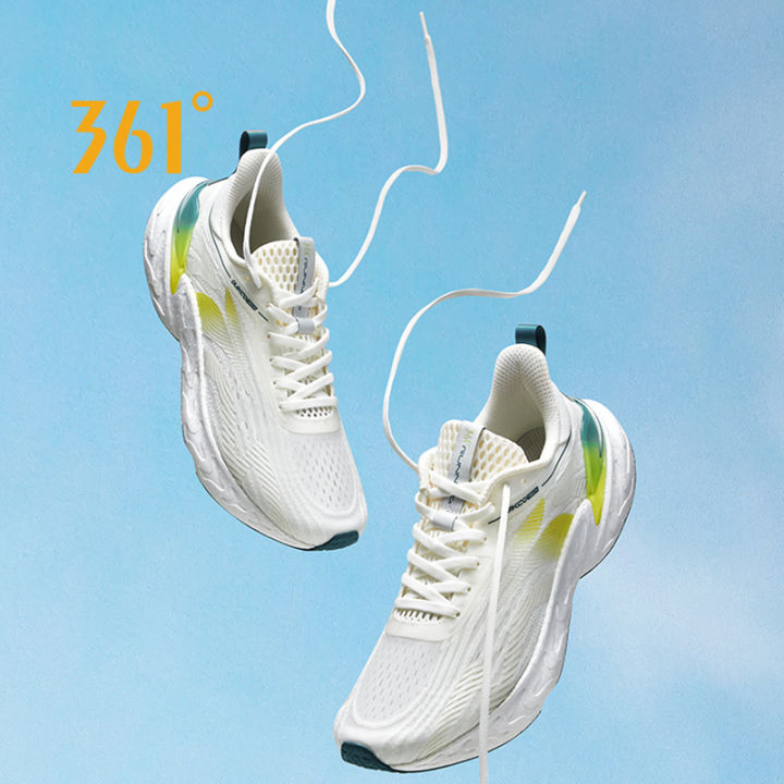 361 Men's Boundair3.0 Ultra Light Professional Running Shoes Breathable Lightweight Shock ...