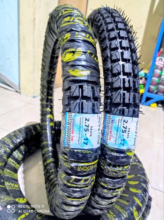 1 pcs ban motor trail 275-17 ban motor trail ban bebek ring 17 ban ...