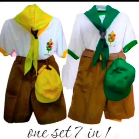 Boy Scout uniform, 7-in-1 scout set, scouting uniform for boys, boy ...