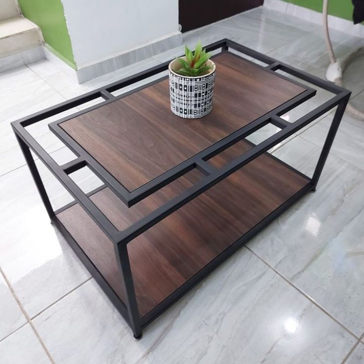 meja tamu/meja kopi/meja besi minimalis/meja unik | Lazada Indonesia