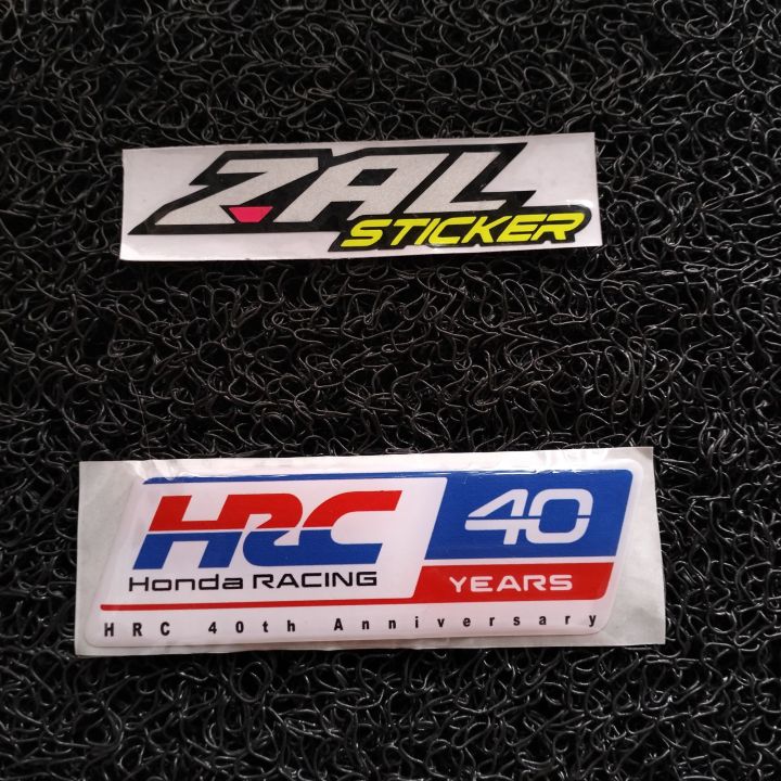 sticker HRC 40 tahun anniversary | Lazada Indonesia