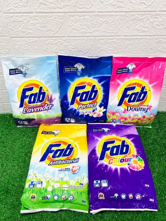 FAB DETERGENT POWDER [1.9KG] [Laundry Powder Detergent] [Serbuk Pencuci ...