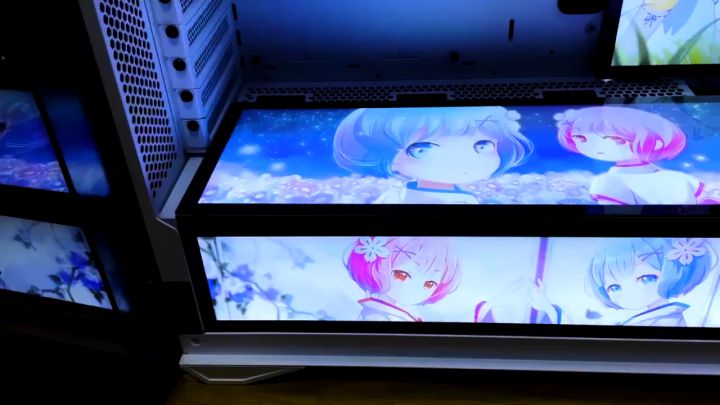 Bộ 3 bảng LED Mini trang trí máy tính-PC có thể custom chủ đề và kích ...